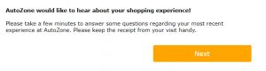 AutoZone Survey - www.autozonecares.com | Get a Chance to Win $5000