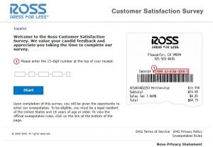 Rosslistens - Ross Dress for Less Survey | Win $100 / $1000 Gift Card