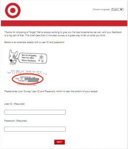 Target Survey - Chance to Earn $25 or $1500 Gift Cards